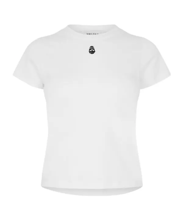 Alexander McQueen Logo T-shirt - White