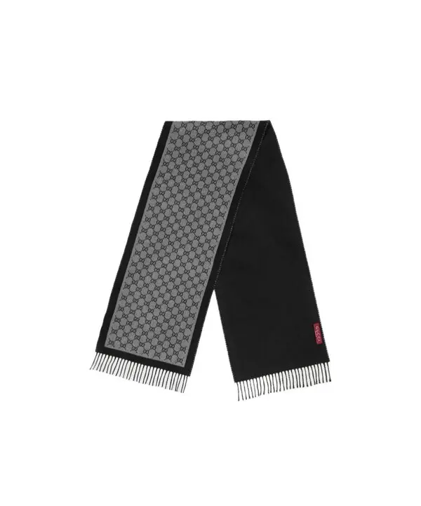 Gucci Color Blocked Scarf