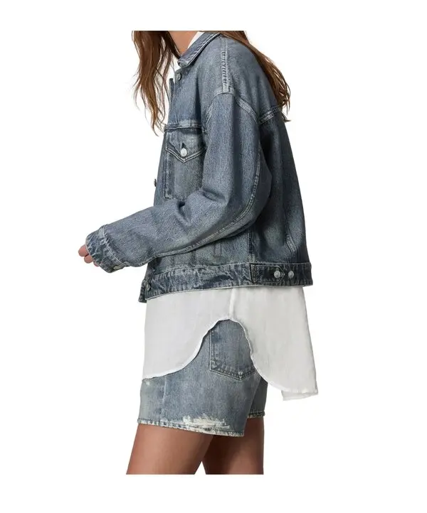 Rag & Bone Long-sleeved Denim Jacket