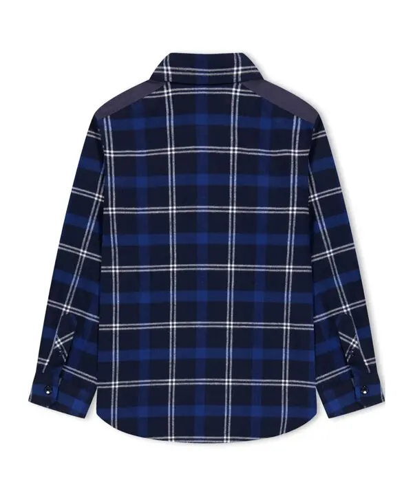 Moncler Plaid Long Sleeve Shirt
