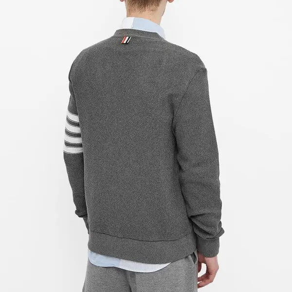 Thom Browne Striped V-neck Cardigan