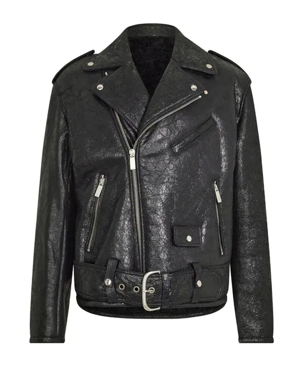 Off-White Lethr Biker Jkt Sn99