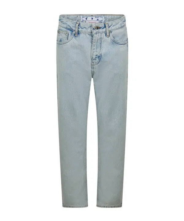 Off-White Mid-rise Straight-leg Jeans
