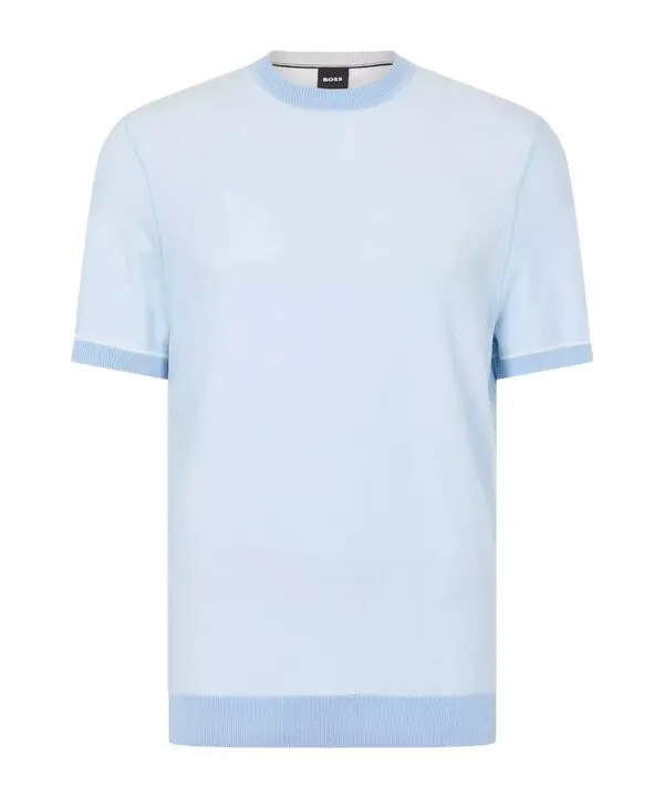 Hugo Boss Cotton Knitted Top
