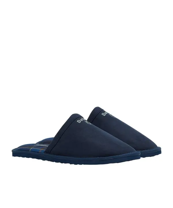 Barbour Everitt Mule Slippers - Navy