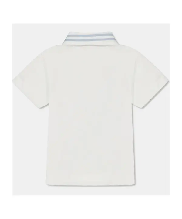 Fendi Logo Short Sleeve Polo Shirt