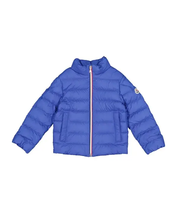 Moncler Logo Patch Quilted Down Jacket