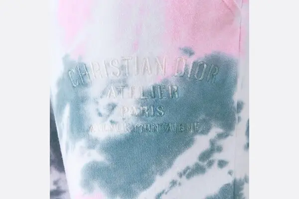 Dior Tie-dyed Logo Sweatpants