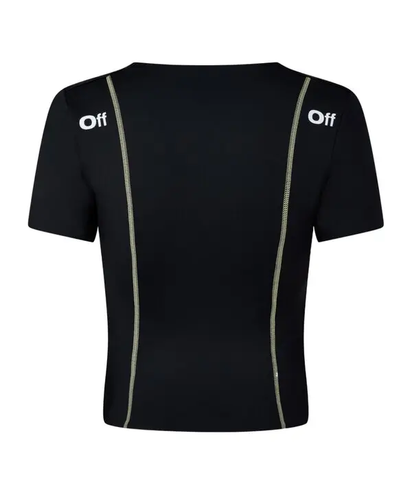 Off-White Contrast Stitch T-shirt