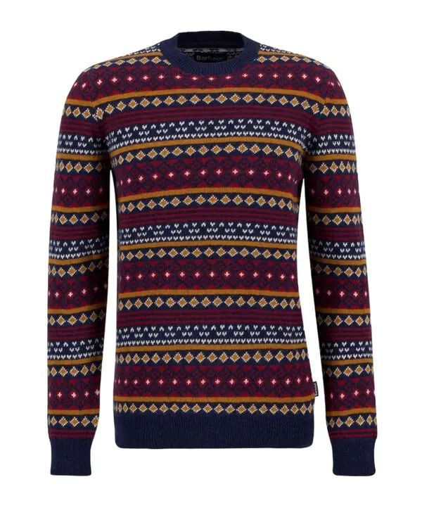 Barbour Fair Isle Crew Neck Sweater