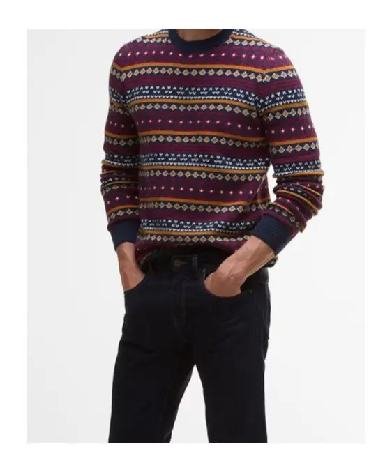 Barbour Fair Isle Crew Neck Sweater