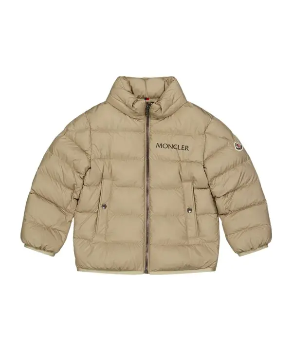 Moncler Logo Patch Down Jacket