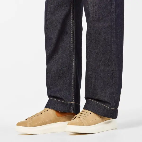 Alexander McQueen Oversized Leather Trainers