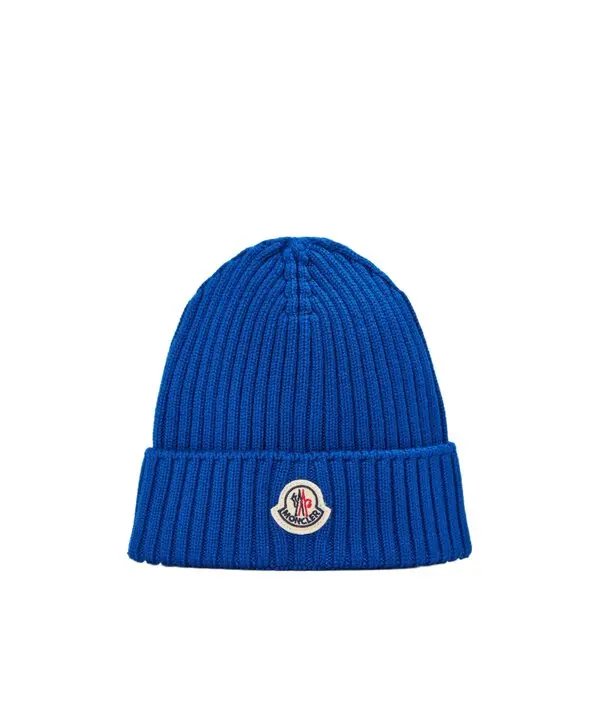 Moncler Logo Patch Beanie