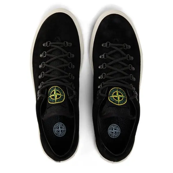 Stone Island Minimalist Stylish Genuine Leather Casual Shoes