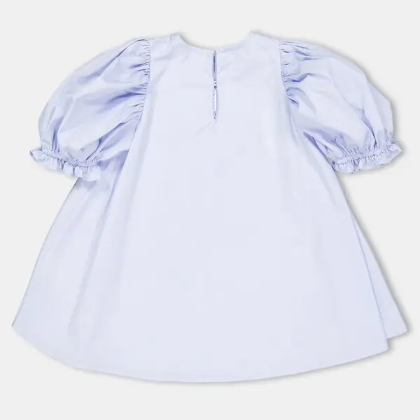 Fendi Puff Sleeve Dress - Blue