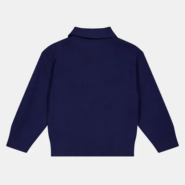 Fendi Classic Lapel Long-sleeve Knitwear
