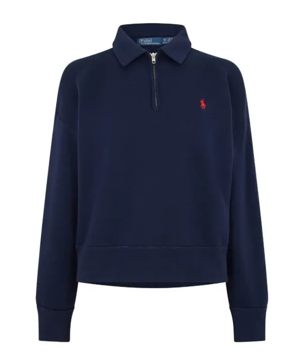 Polo Ralph Lauren Quarter Zip Fleece Sweatshirt - No