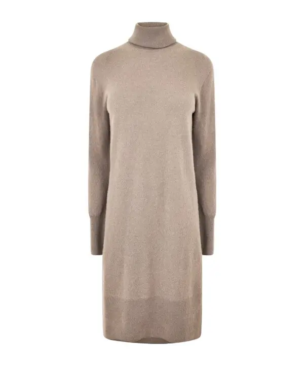 JOSEPH High-neck Long-sleeved Dress