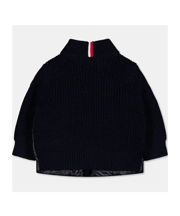 Moncler Quilted Logo Patch Jacket