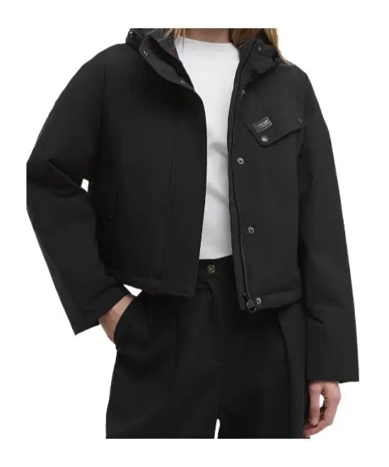 Barbour Long-sleeved Casual Jacket With Hood
