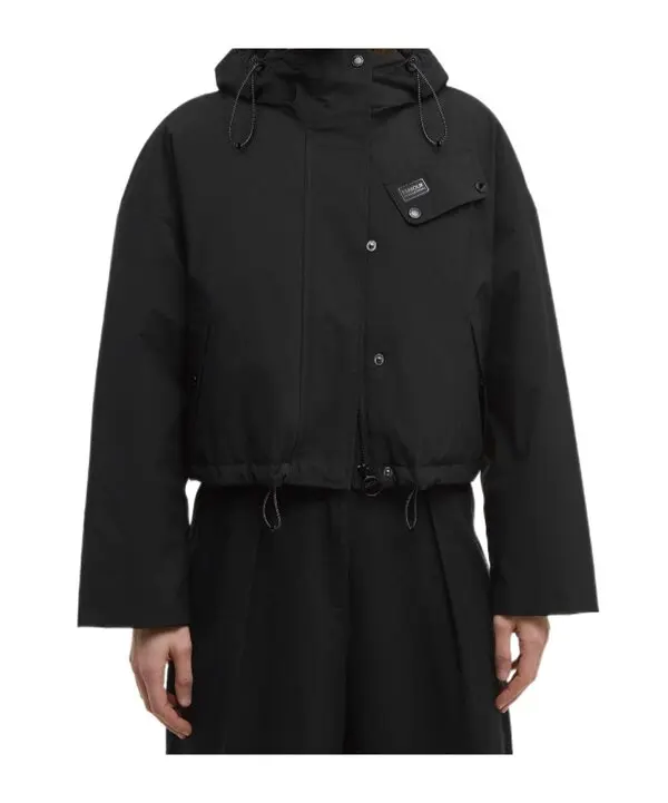 Barbour Long-sleeved Casual Jacket With Hood