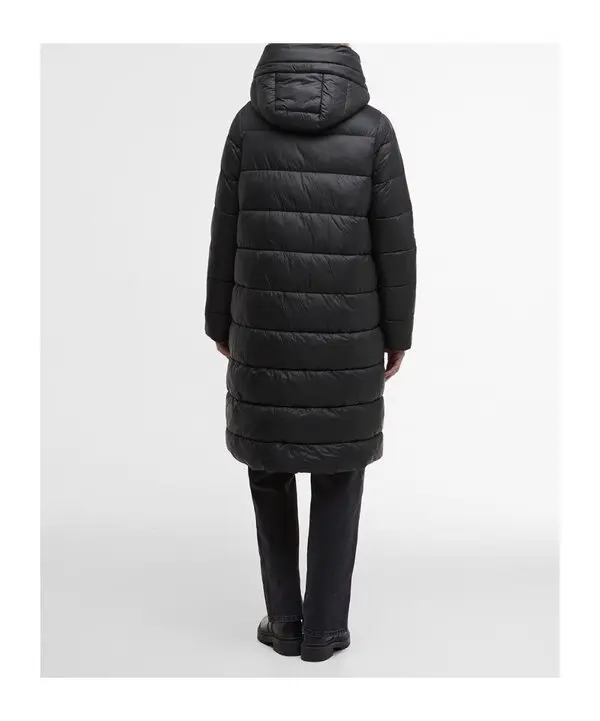 Barbour Long Sleeve Quilted Jacket With Hood