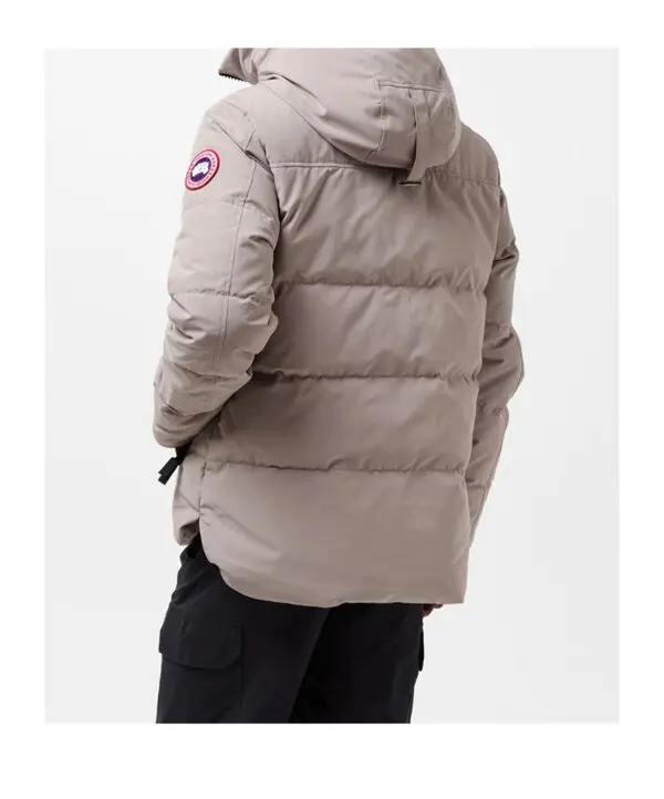 Canada Goose Logo Hooded Parka Down Jacket