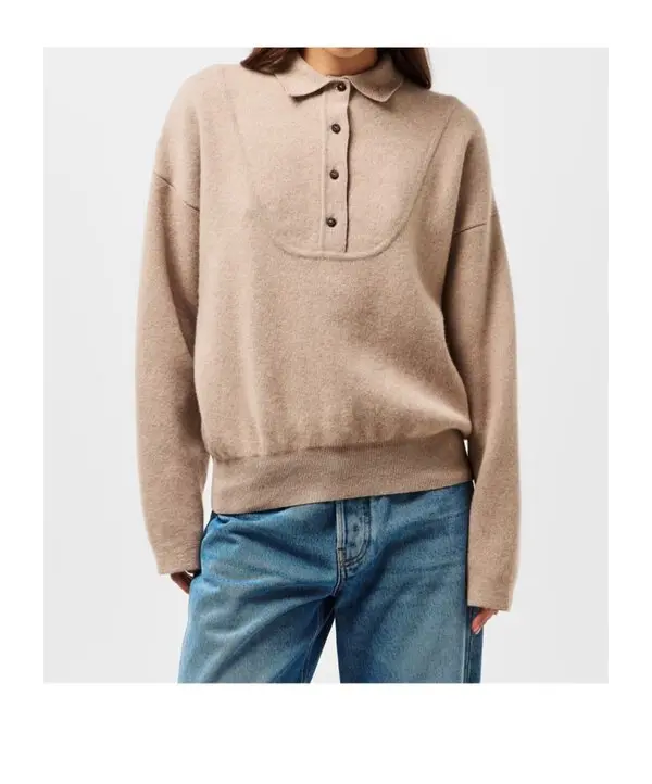 Jacquemus Long-sleeved Knit Polo Shirt