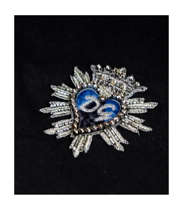 Dolce & Gabbana Embellished Logo Hooded Sweater