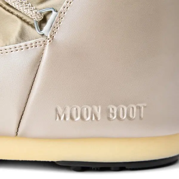 Moon Boot Icon Low Glance Satin Boots - No