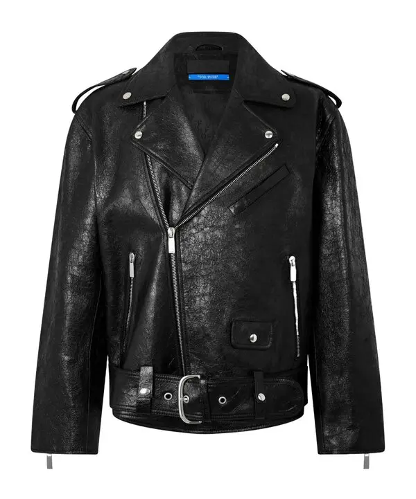 Off-White Lethr Biker Jkt Sn99