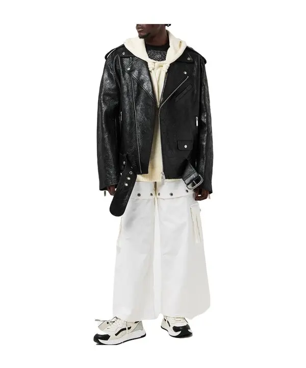 Off-White Lethr Biker Jkt Sn99