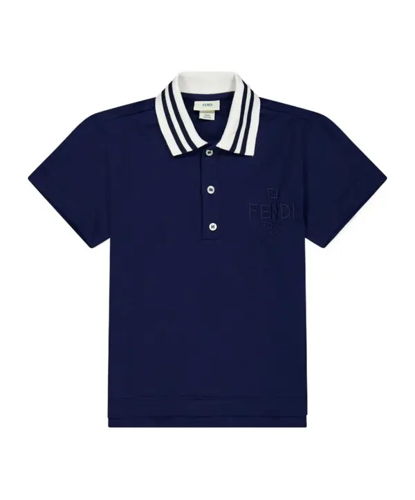 Fendi Short Sleeve Polo Shirt