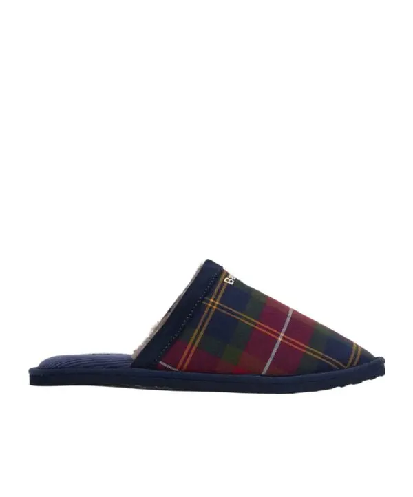 Barbour Everitt Mule Slippers - Tartan