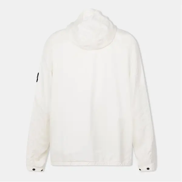 Stone Island Supima Cotton Twill Zip-up Hooded Jacket