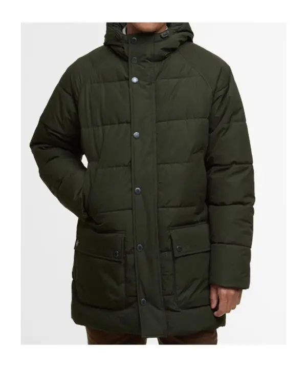 Barbour Long-sleeved Hooded Cotton Jacket