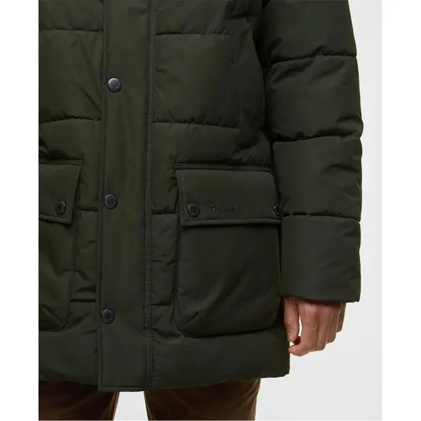 Barbour Long-sleeved Hooded Cotton Jacket