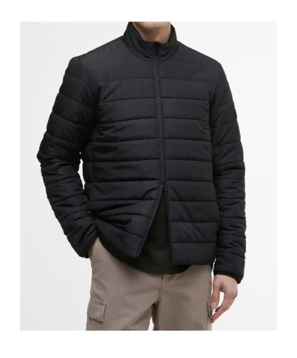 Barbour Aldon Quilted Jacket With Stand Collar