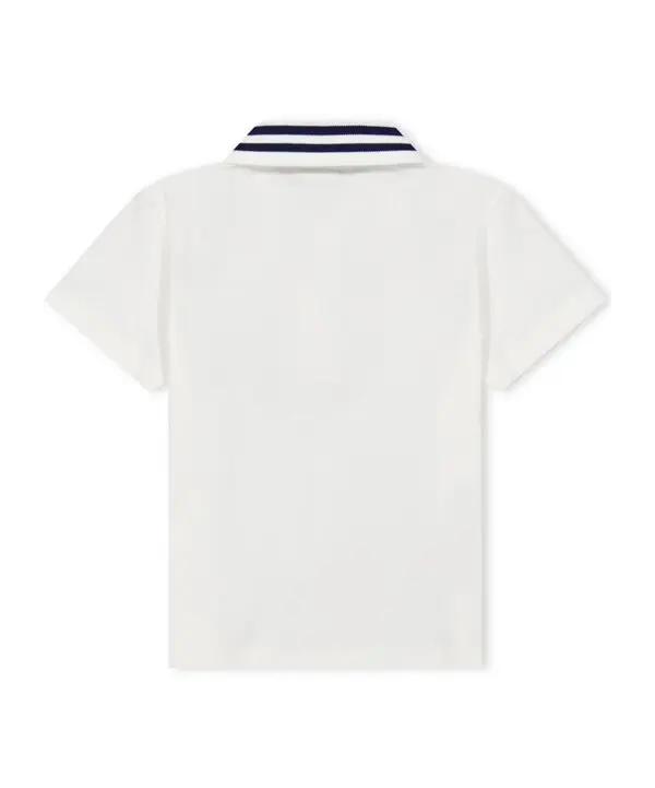 Fendi Logo Short Sleeve Polo Shirt