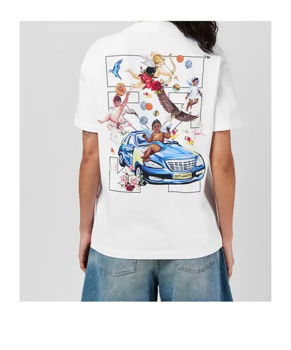 Off-White Fresco Arrow Short Sleeve T-shirt