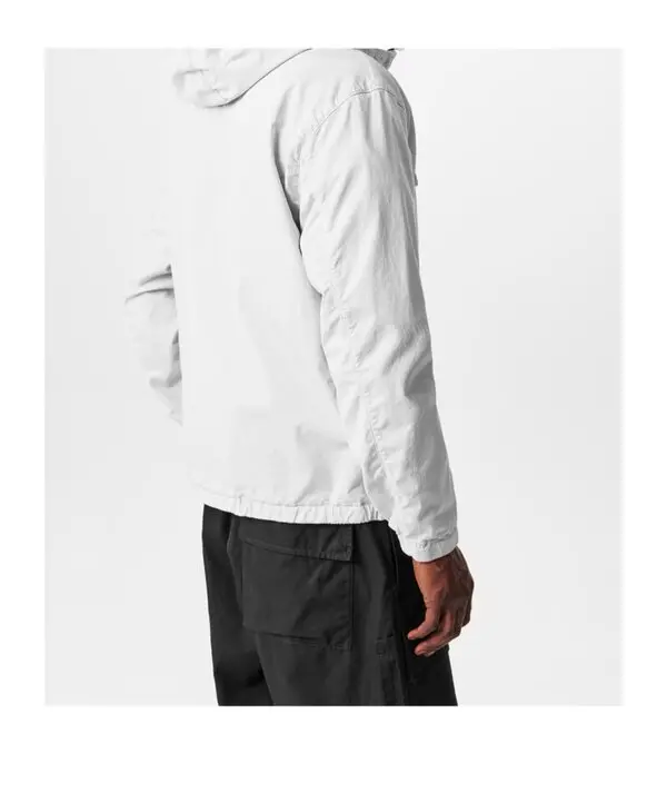 Stone Island Supima Cotton Twill Hooded Jacket