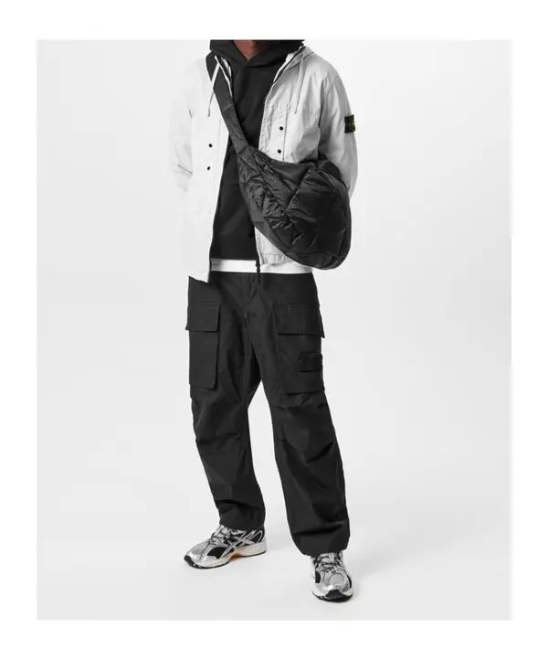 Stone Island Supima Cotton Twill Hooded Jacket