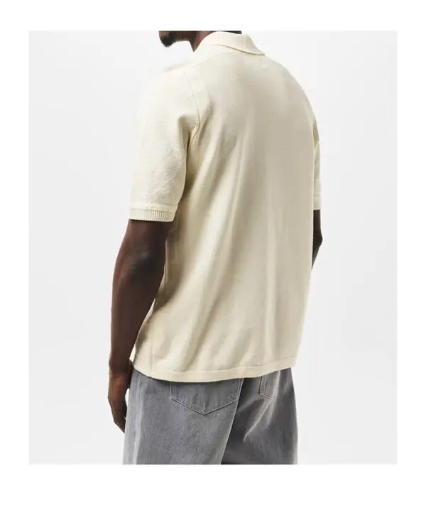 Stone Island Logo Short-sleeved Polo Shirt