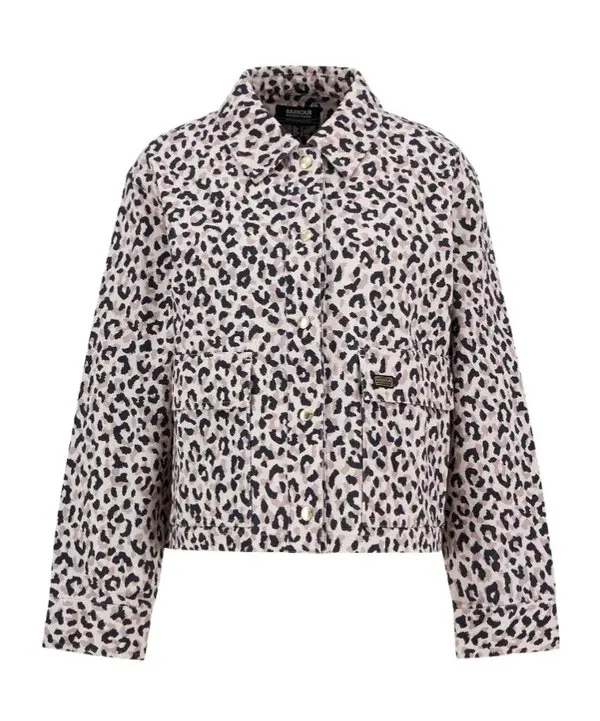 Barbour Long-sleeved Casual Jacket With Button Closure
