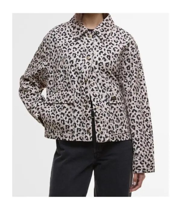 Barbour Long-sleeved Casual Jacket With Button Closure