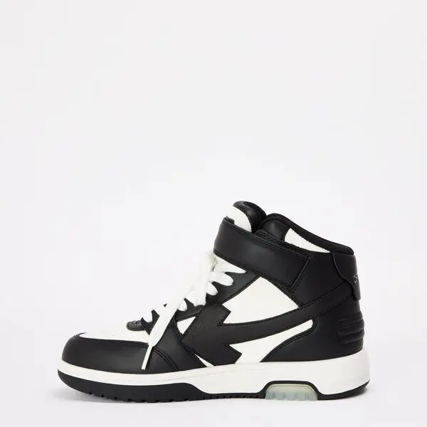 Off-White Mid Top Sneakers