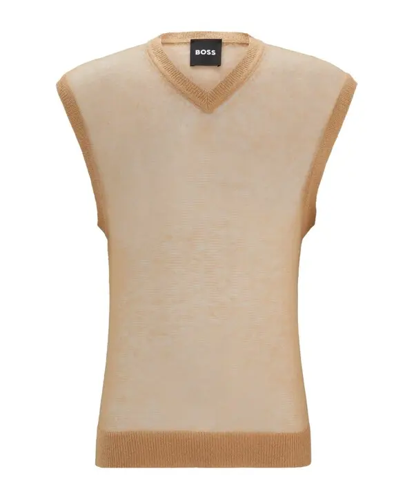 Hugo Boss V-neck Knit Vest