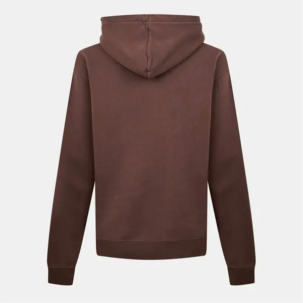Jacquemus Long Sleeve Hooded Sweatshirt - Brown