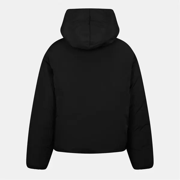 Jacquemus Long-sleeved Hooded Cotton Jacket - Black